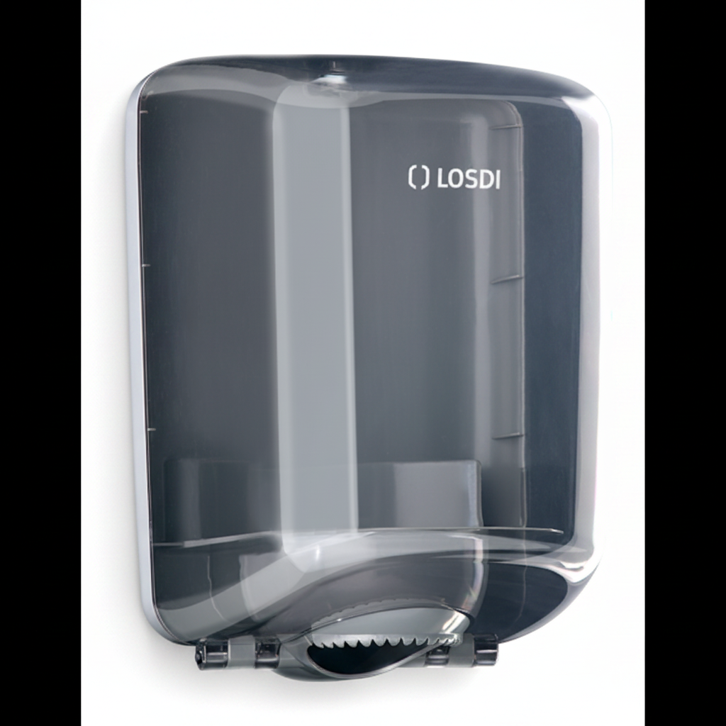 Distributeur Papier Rouler ABS Fumé LOSDI ELEGANCE Antivandal | SQES ...